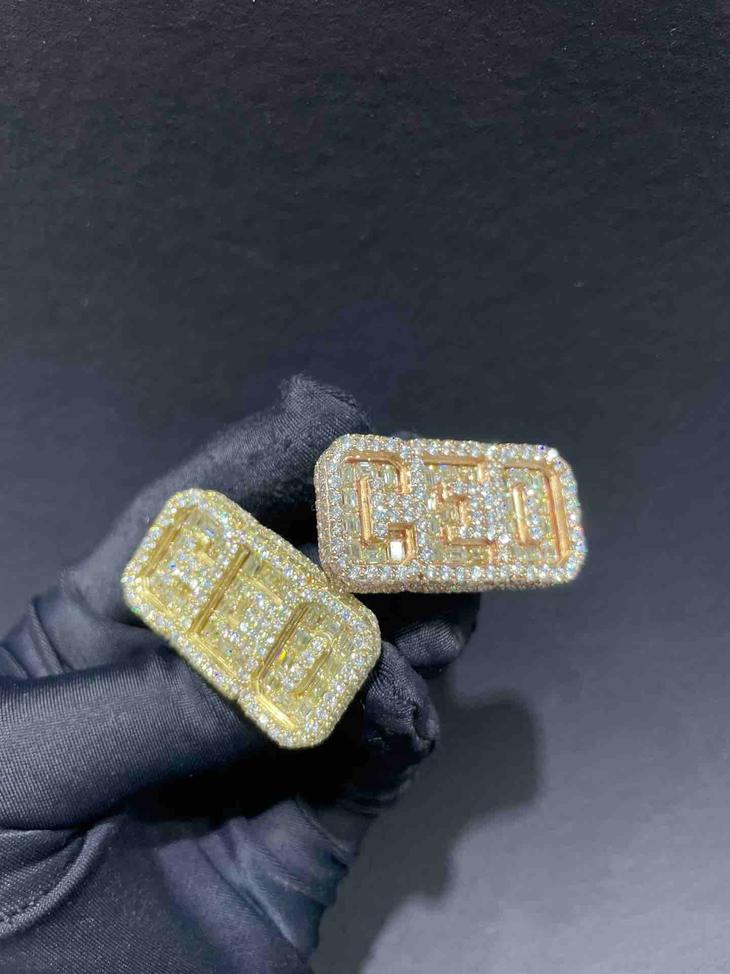 New 14k CEO RING (HUGE) CUSTOM MADE | NATURAL VVS1 Diamonds