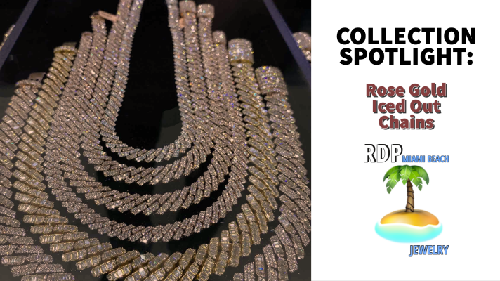 Find Your Perfect Rose Gold Iced Out Chain at RDP Jewelry