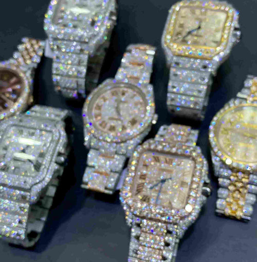 Iced Out Patek Philippe Watches | RDP Jewelry