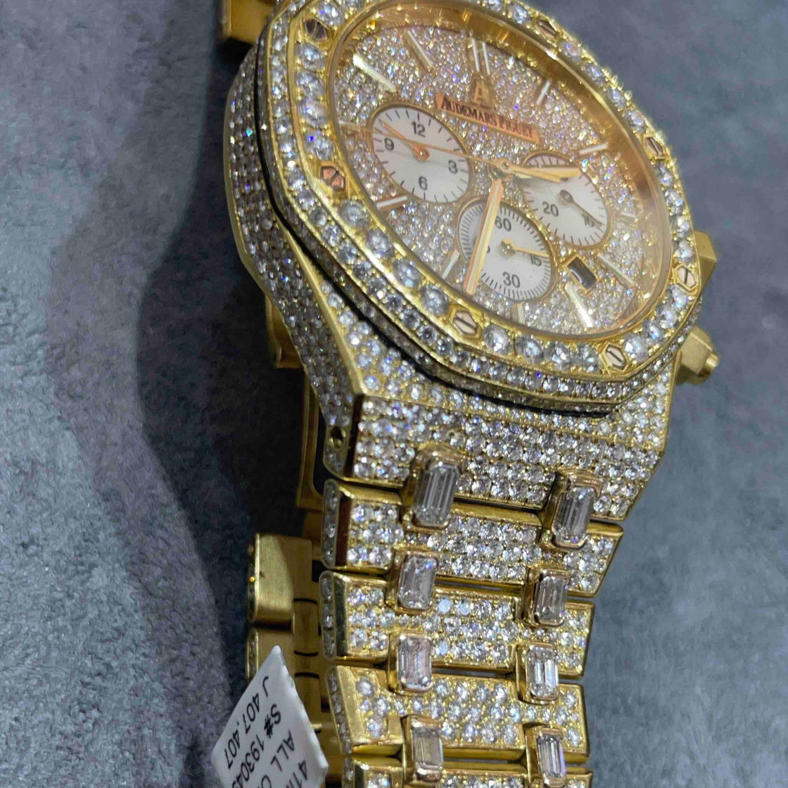 Iced Out AP Royal Oak Offshore – RDP Miami Beach Jewelry