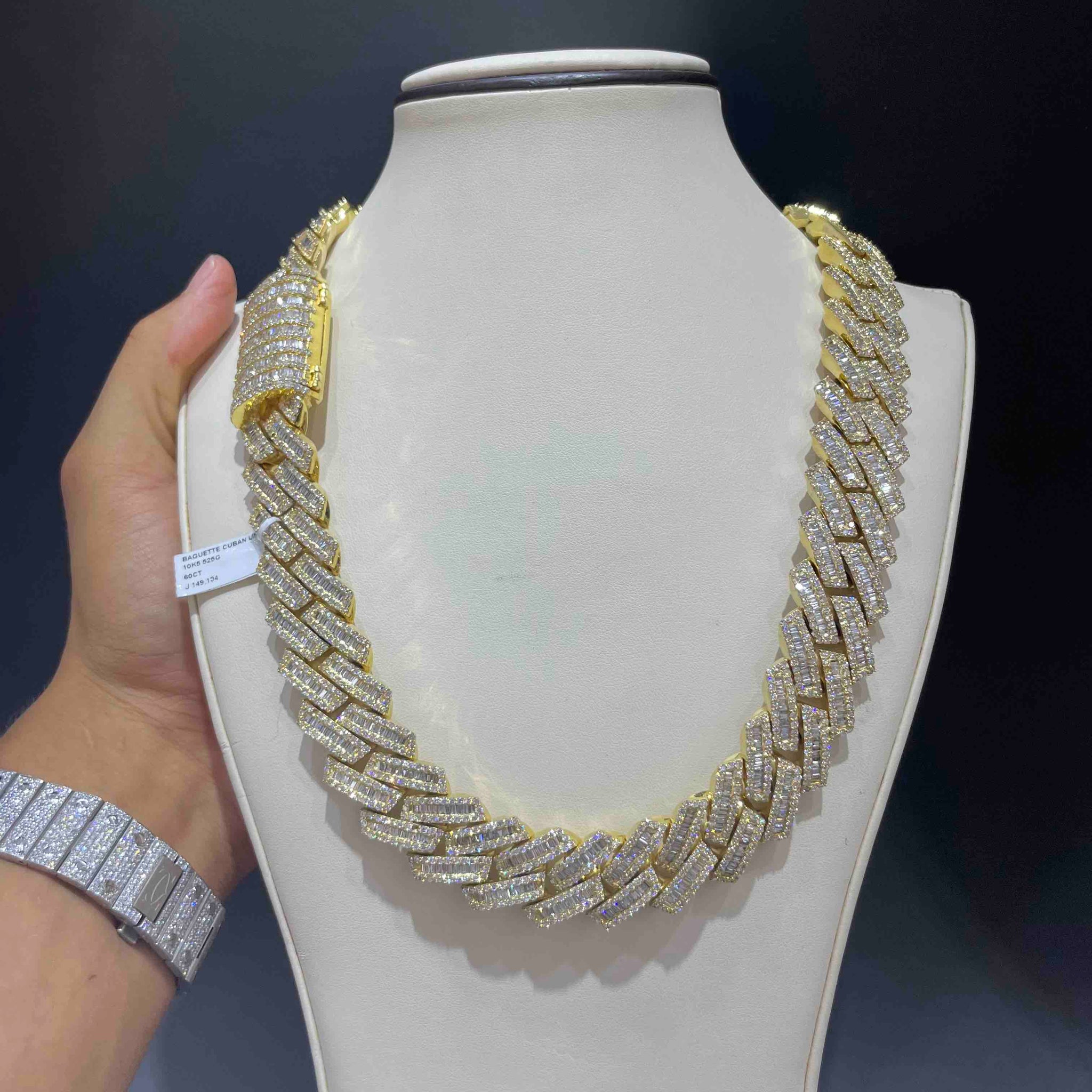 ICED OUT KILO CUBAN LINK