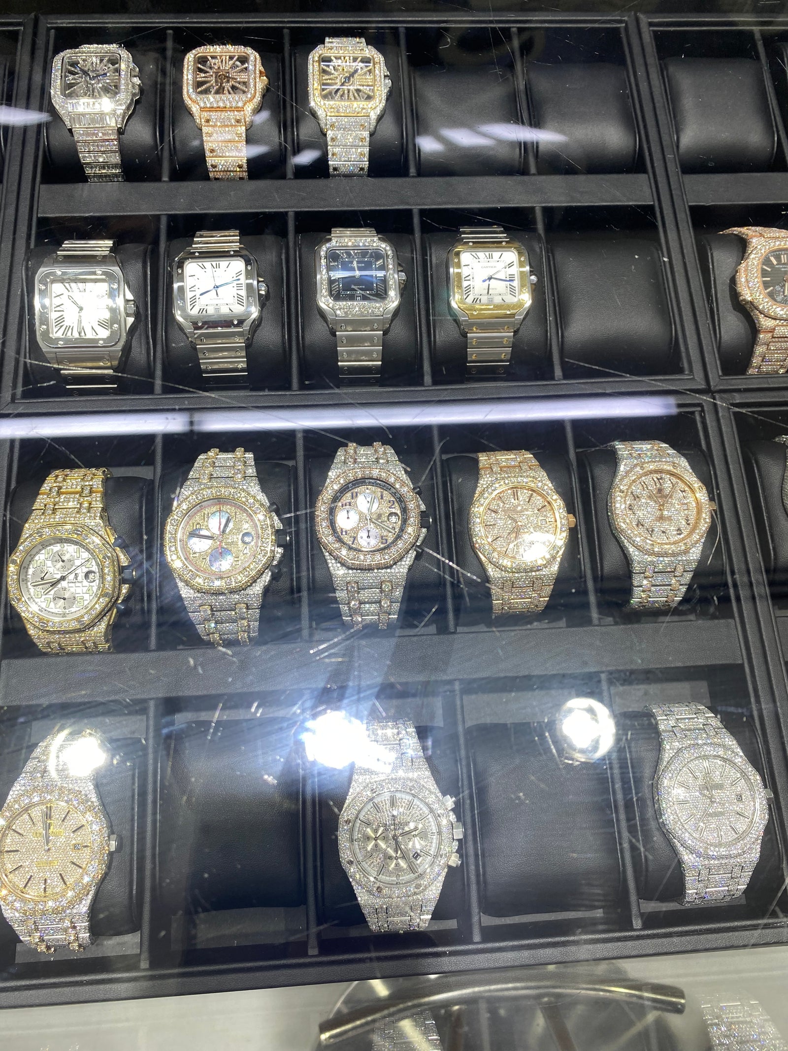 Busted Down Rolex Rose Gold 36mm Watch w/ Arabic Dial with Jubilee ...