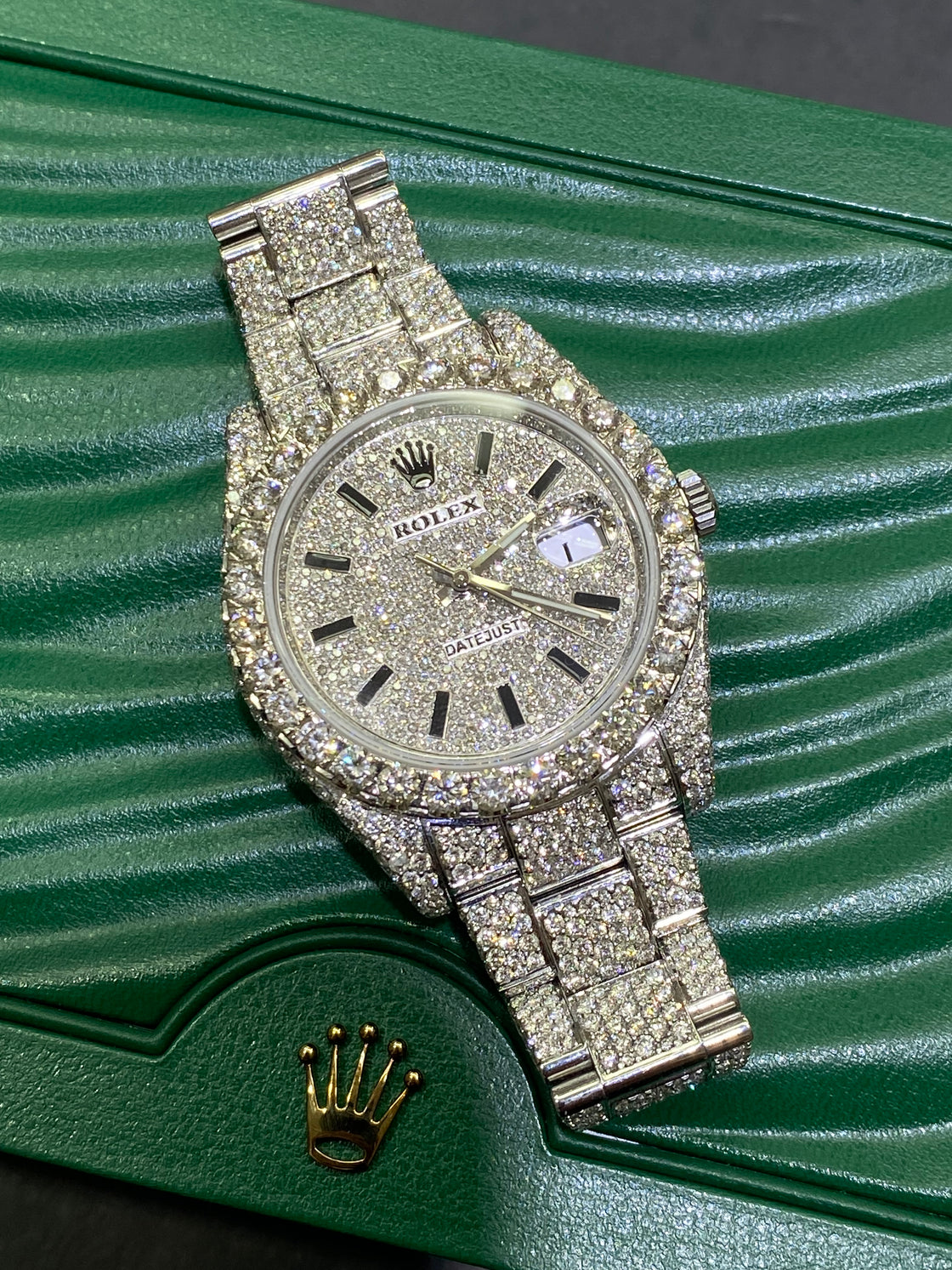 41mm BUST DOWN ROLEX AVALANCHE VVS 2023 NATURAL DIAMONDS 💎 30 cts – RDP ...